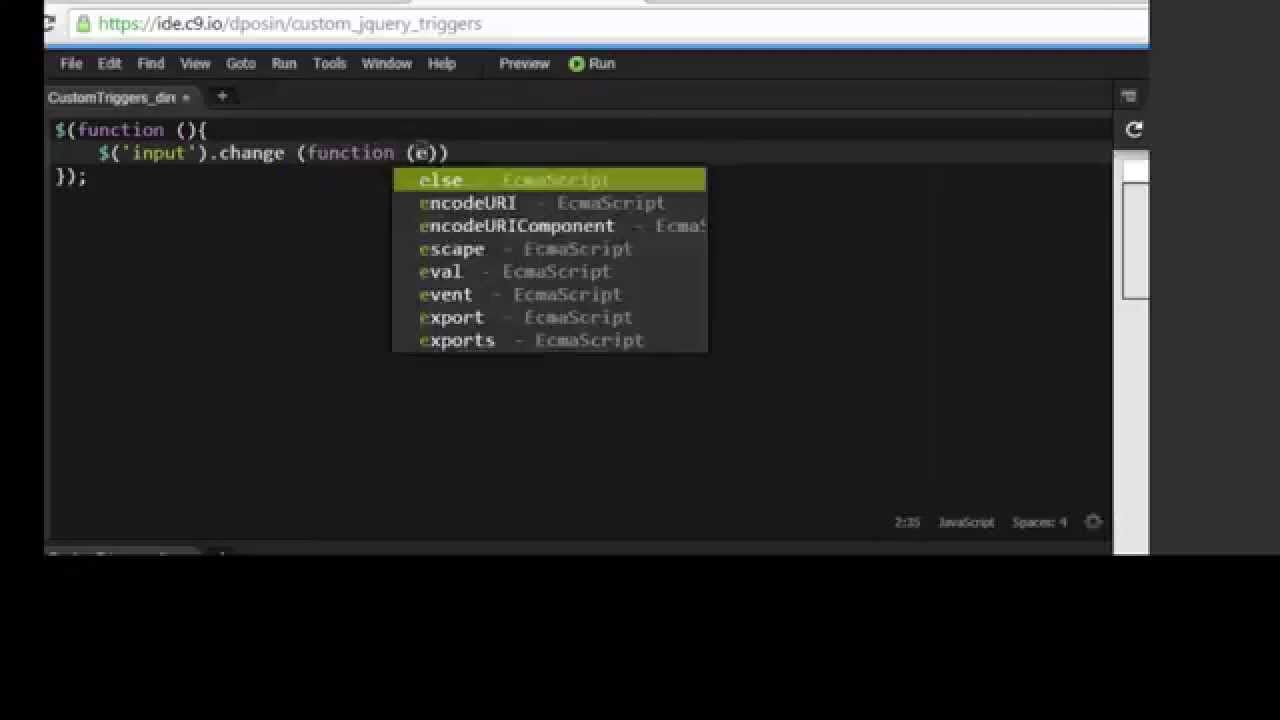 The jQuery Radio: Custom Triggers For jQuery - YouTube