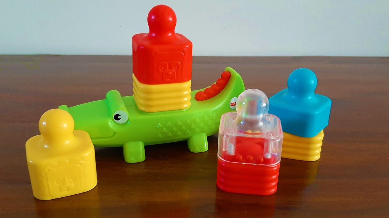 Fisher Price Little Stackers Activity Tower - YouTube