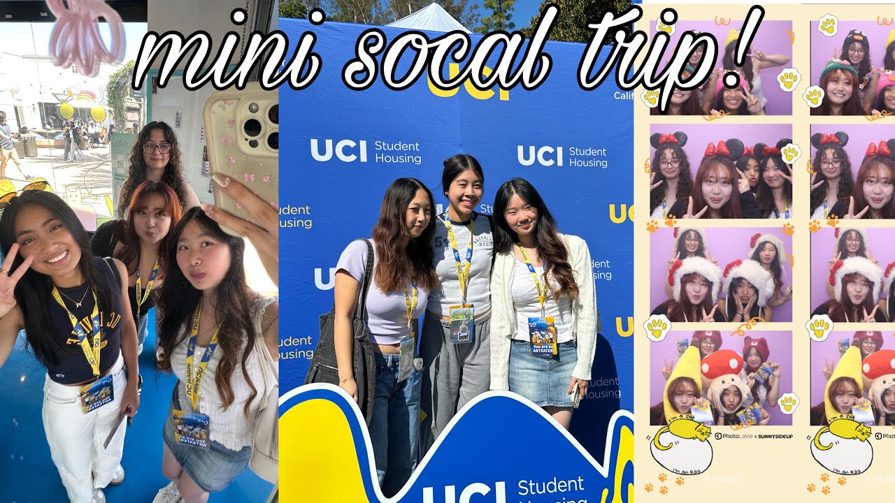Mini Socal Trip!! | Spring break, UCI visit, UTC - YouTube