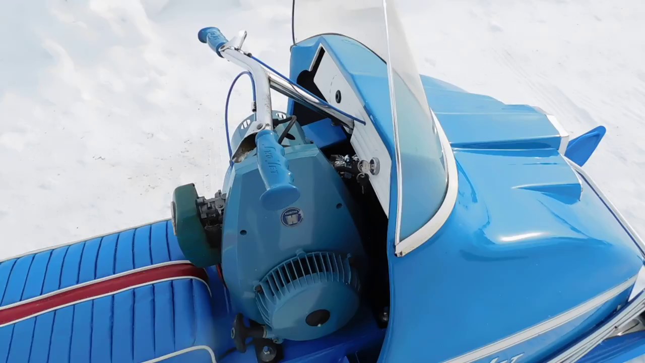 My 1969 Sno Jet 190E completely restored and working great! I love it ...