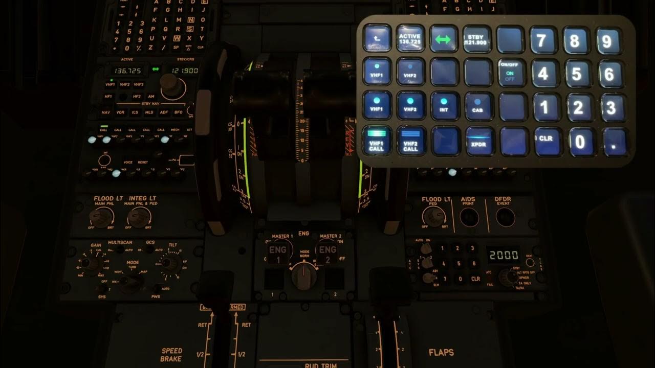 Demo X-KeyPad Stream Deck ToLiss - YouTube