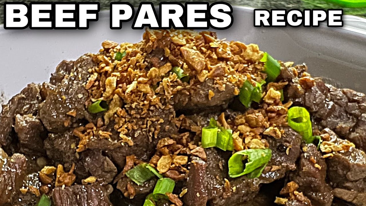 BEEF PARES | BEEF PARES RECIPE FOR BEGINNERS - YouTube