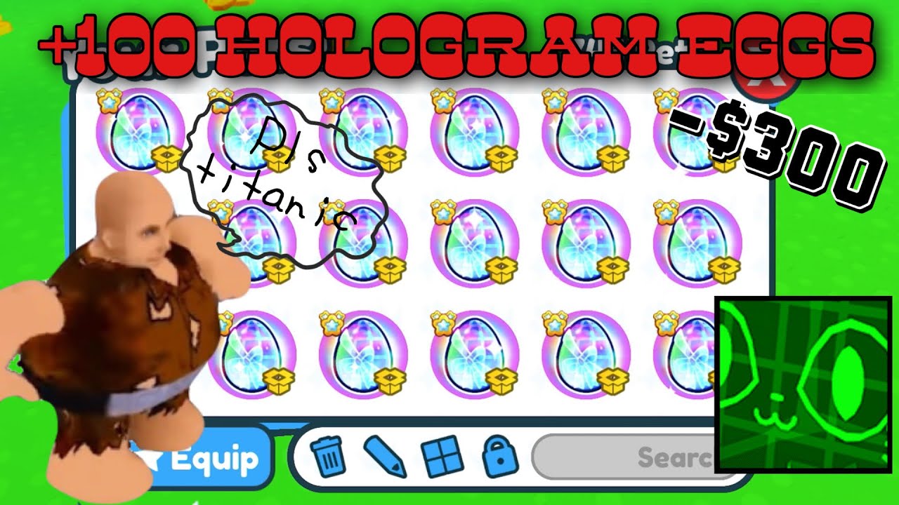 OPENING +100 EXCLUSIVE HOLOGRAM EGGS PSX - YouTube