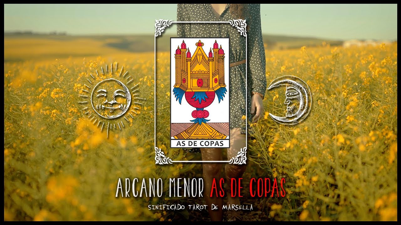 🟨 As de Copas Tarot de Marsella | ¿Que significa el 1 de Copas ...