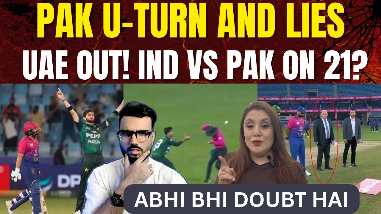 LIVE : PAK U TURN CONTINUES! IND VS PAK STILL IN DOUBT! - YouTube