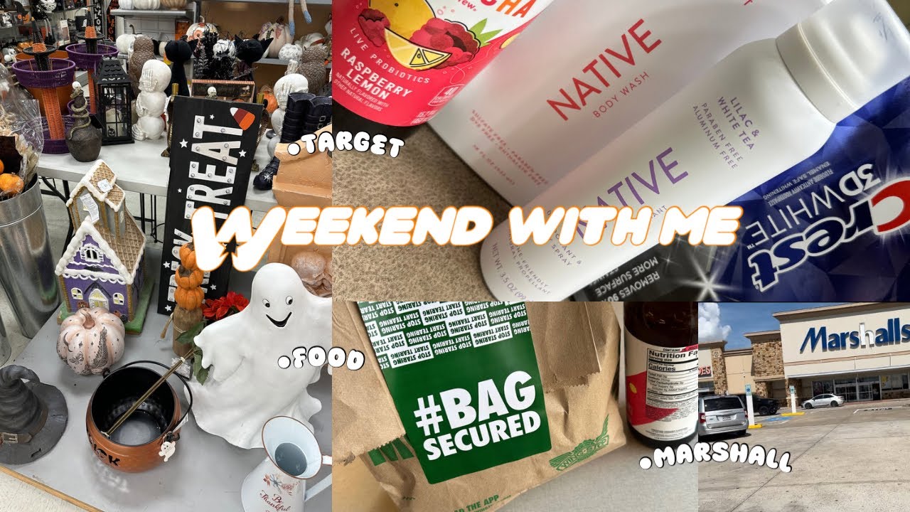 Weekend with me | Target, Marshall, Food - YouTube