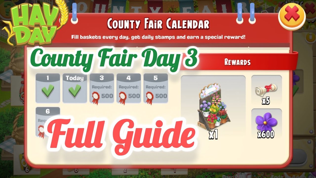 How to Play County Fair Event in Hay Day/Complete Guide ! - YouTube