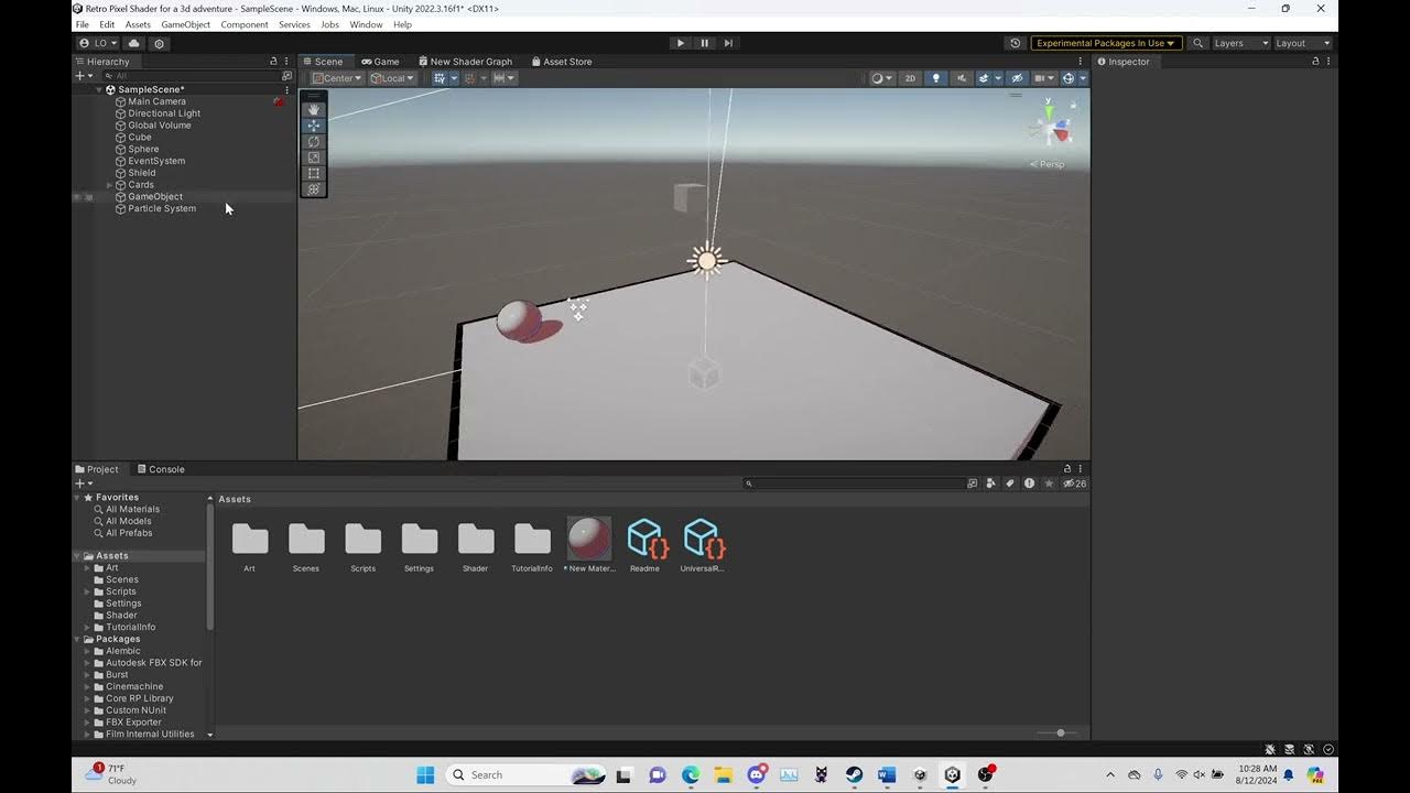 Unity Toon Particle System Demo Experimental. - YouTube