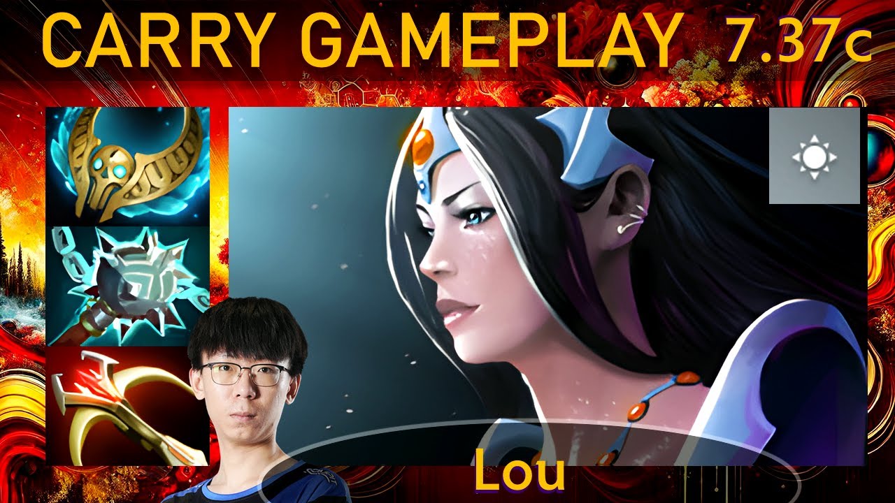 ⭐ 7.37c Lou Mirana |K+A-D - 29 KP - 73%| Carry Gameplay - Dota 2 Top ...