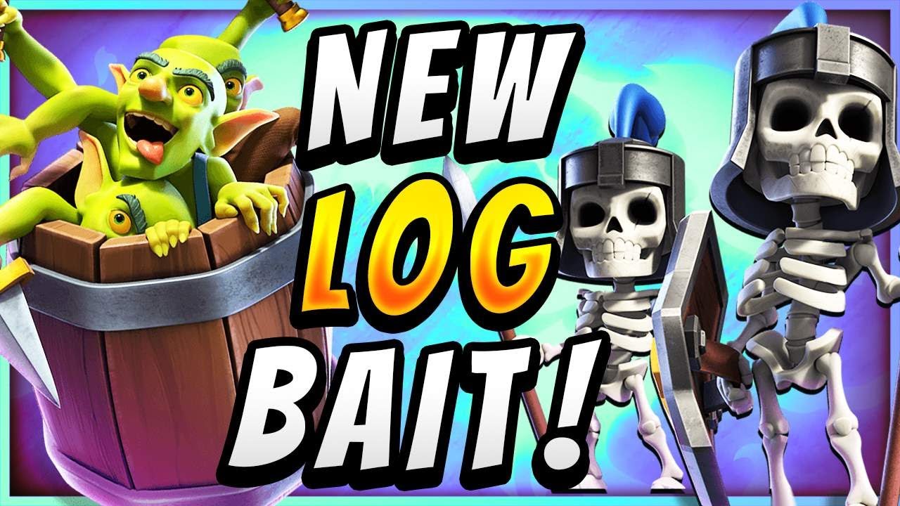 BEST LOG BAIT DECK in CLASH ROYALE RIGHT NOW! 🏆 - YouTube