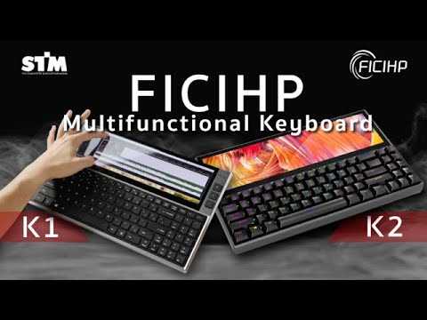 รีวิว Ficihp Multifunctional Keyboard - YouTube