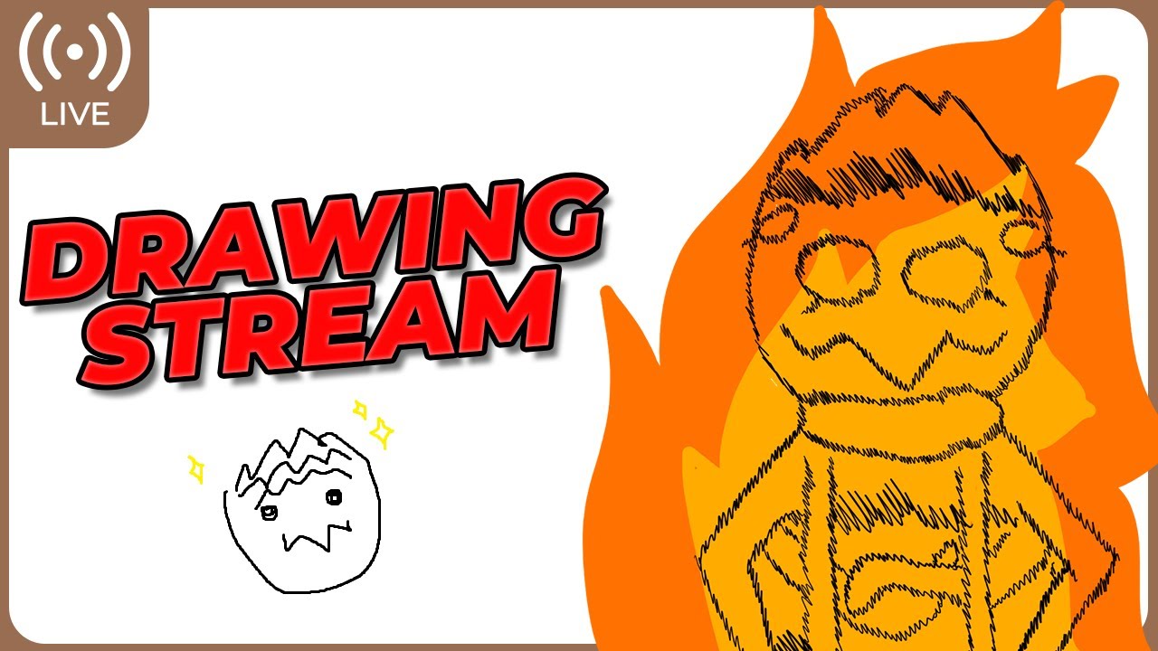 [🔴] Drawing stream!! - YouTube