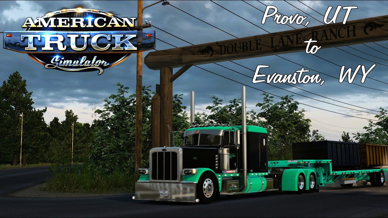 ATS 1.47 - Pizzster Wade Step Deck and 389 - Serial Black's C15MXS ...