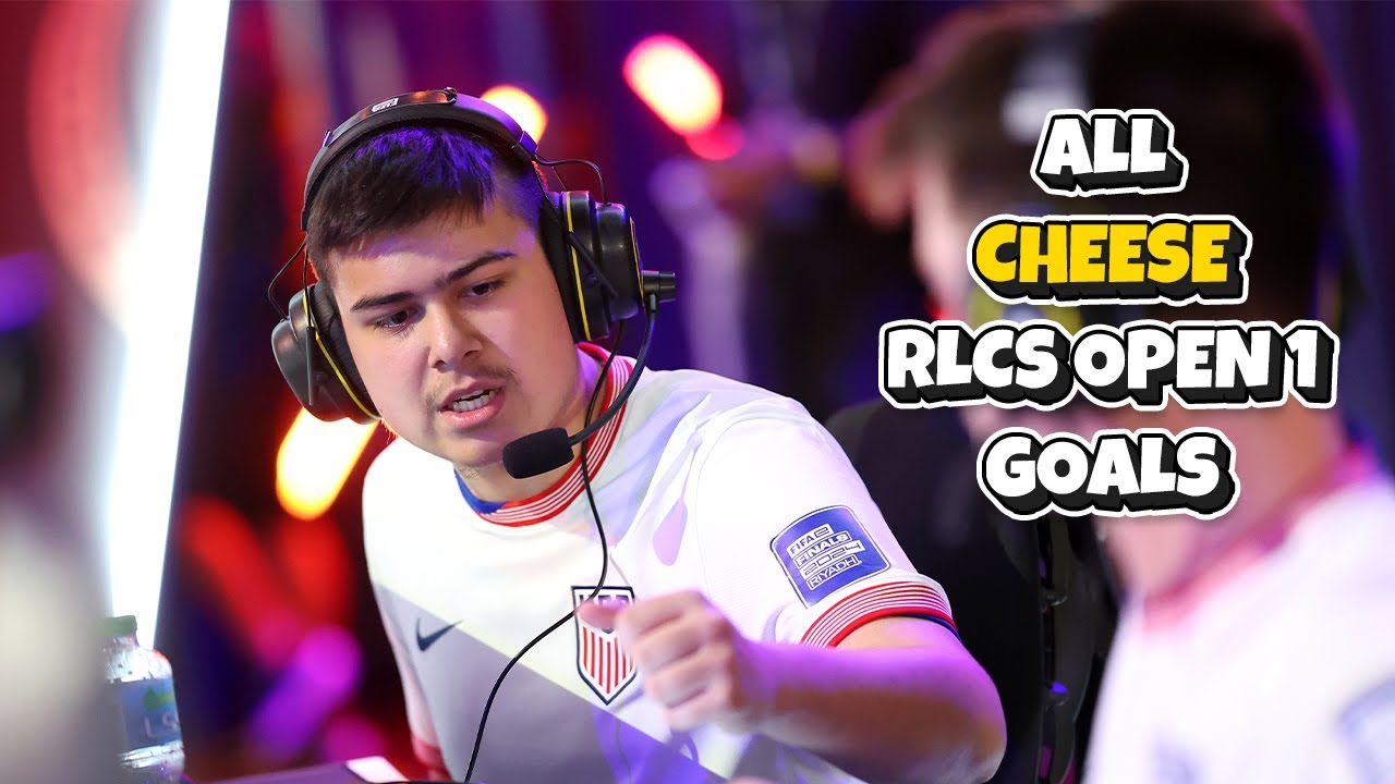 All CHEESE RLCS Open 1 Goals - YouTube