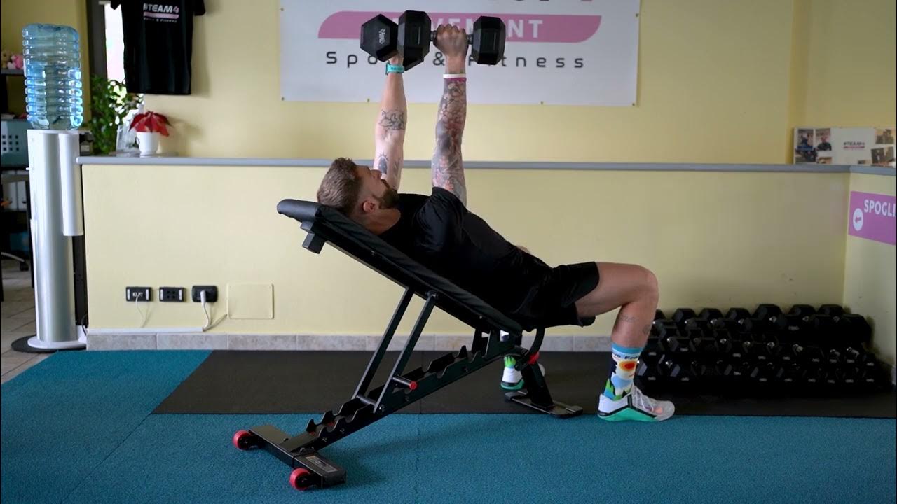 DB Incline Bench Press - YouTube
