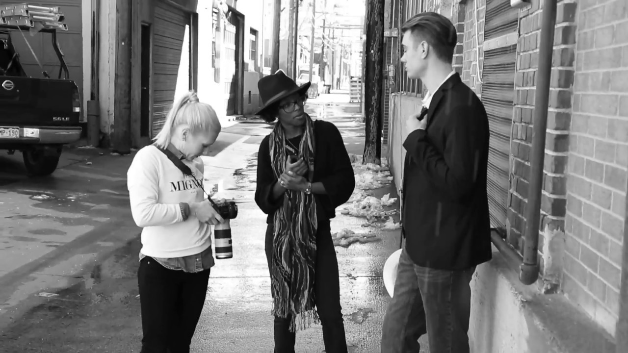 Fashion Shoot w/ Kristy Barber - YouTube