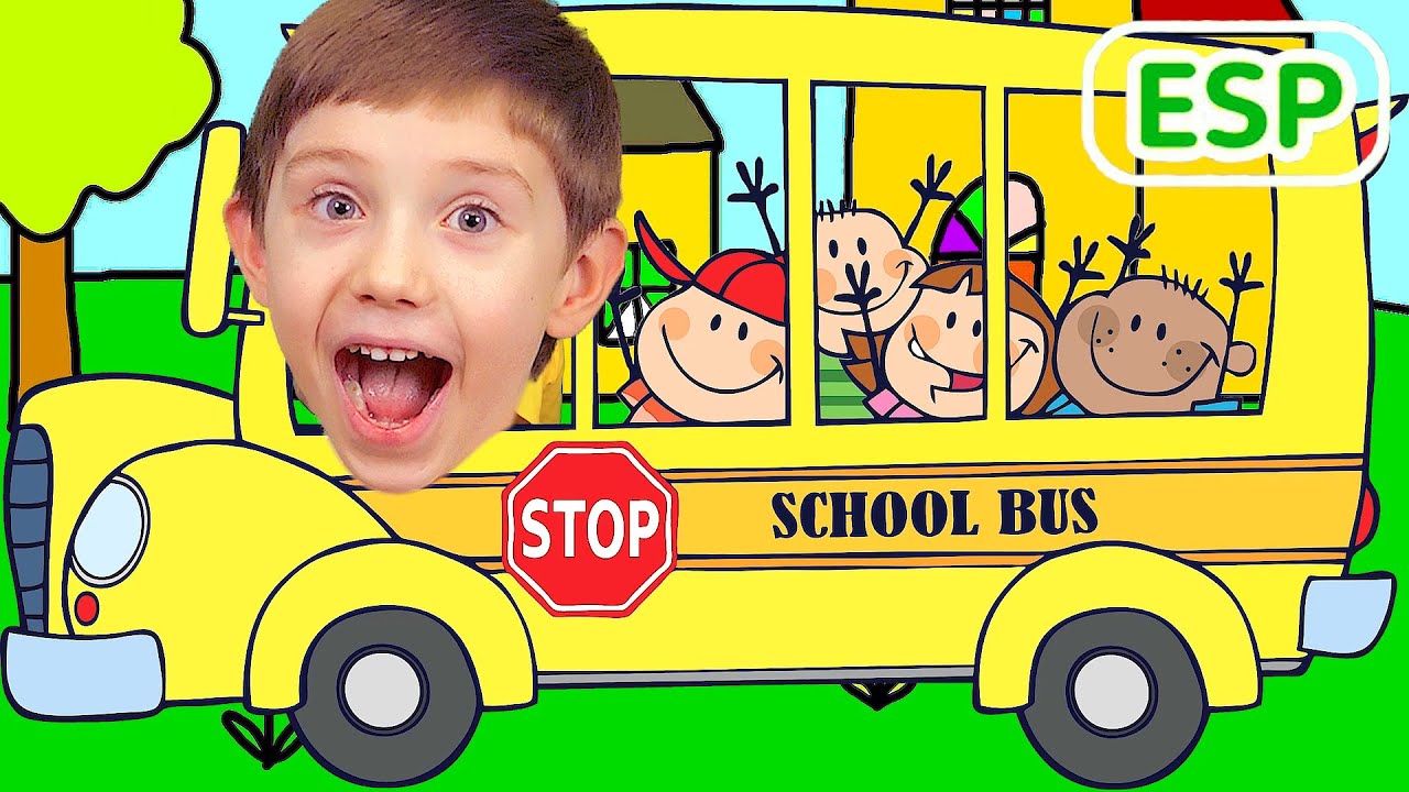 Las Ruedas Del Autobus En Espa ol The Wheels On The Bus In Spanish