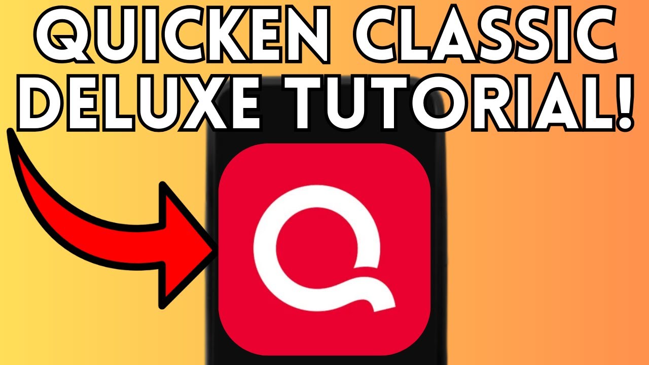 New! Quicken Classic Deluxe Tutorial (Full Guide) 2025! - YouTube