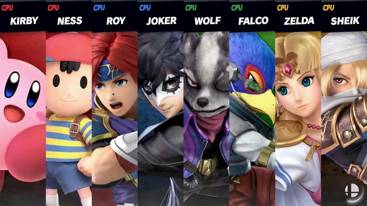 Super Smash Bros. Ultimate - Seiyuu Team Battle - YouTube