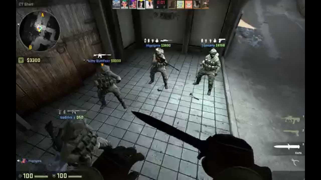 CS:GO - Spawn in Ceiling Dust2 Bug - YouTube