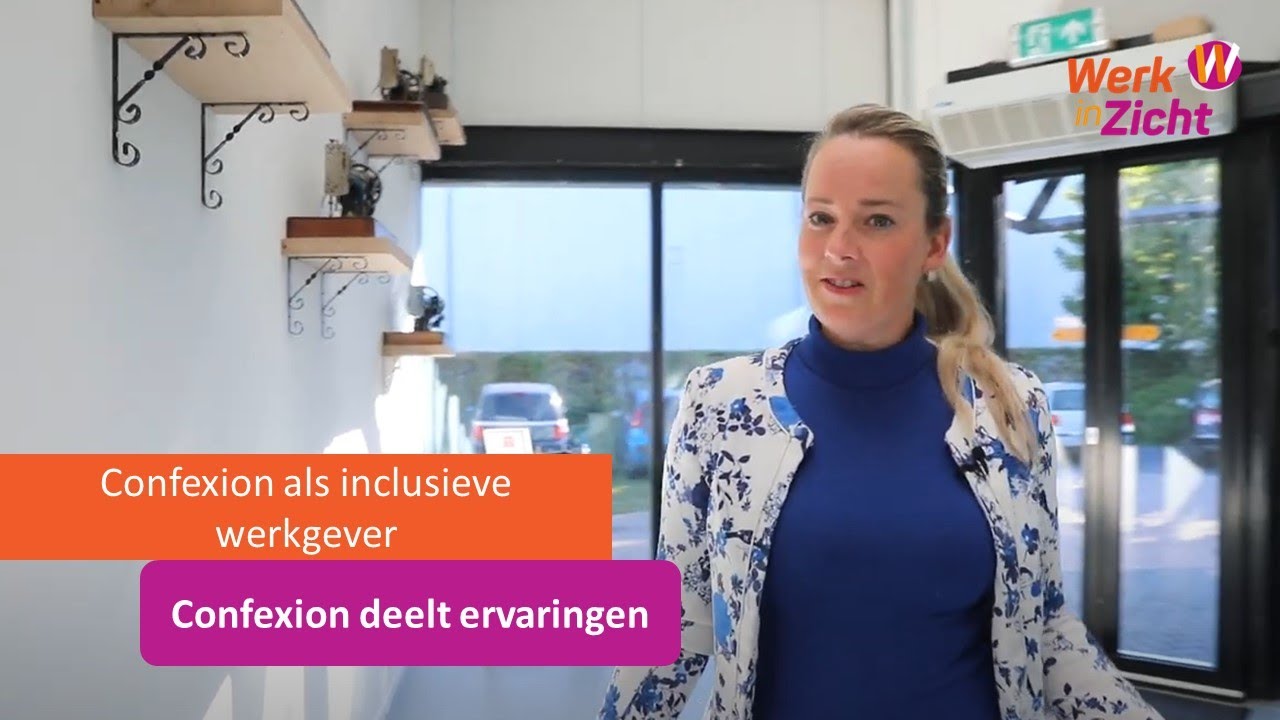 Confexion deelt ervaringen als inclusieve werkgever - YouTube