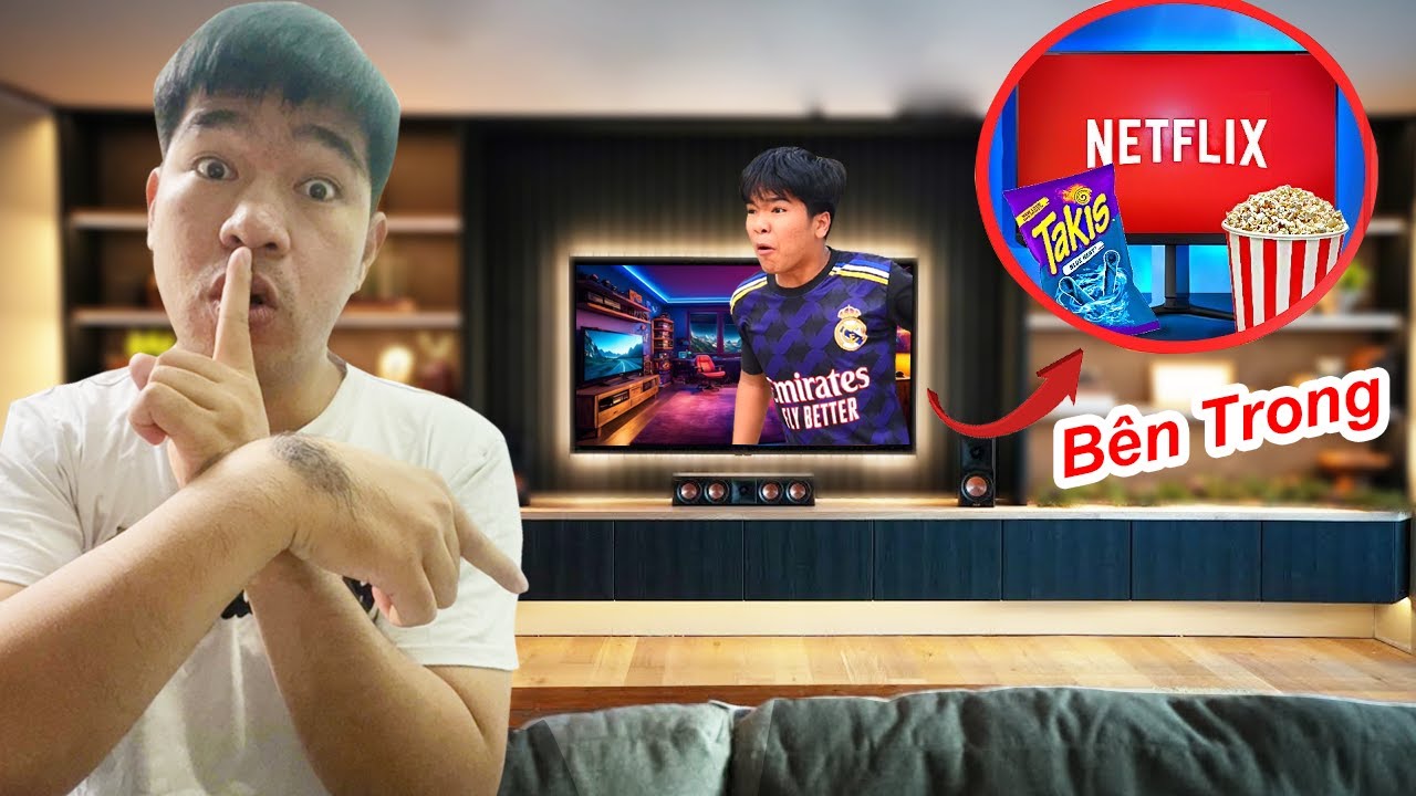 TQ97 | Trẻ Trâu Trốn Mẹ Gank Trong Căn Phòng Bí Mật Dưới Tivi | Secret ...