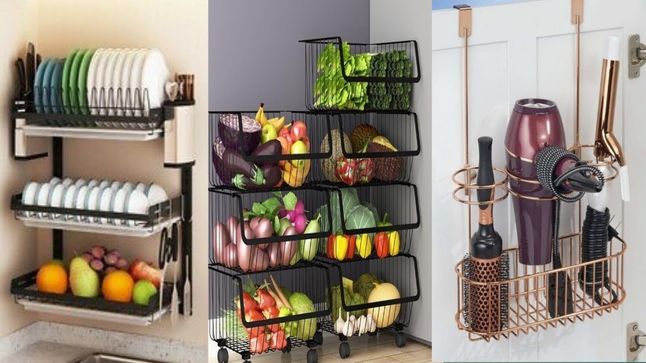 Simplify you Space using Amazon Must haves/Kitchen Rack/Kitchen Shelves ...