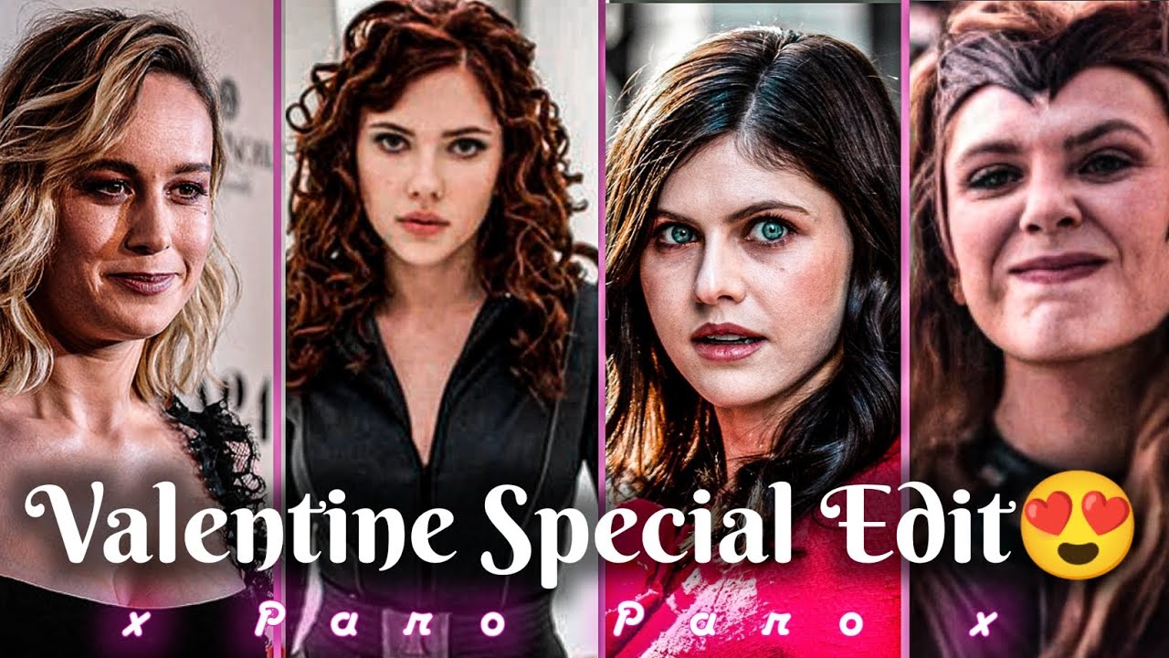 Hollywood Actress Edit😍 || Valentine special Edit 😂 #valentineday # ...