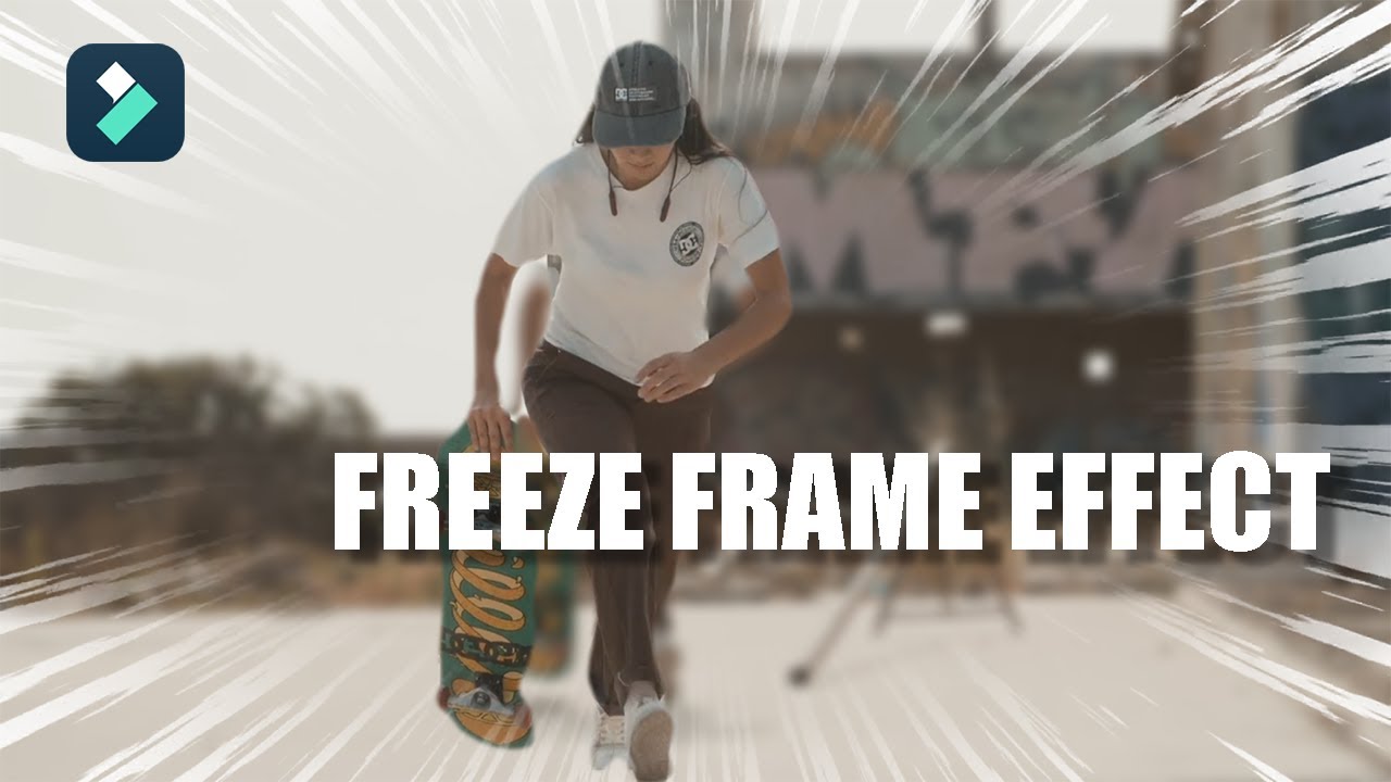 EDIT FREEZE FRAME EFFECT LANGSUNG DI FILMORA 11 - YouTube