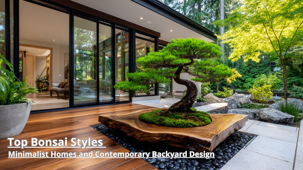 20 The Art of Bonsai: Modern Backyard Garden Ideas for Tranquil Outdoor ...