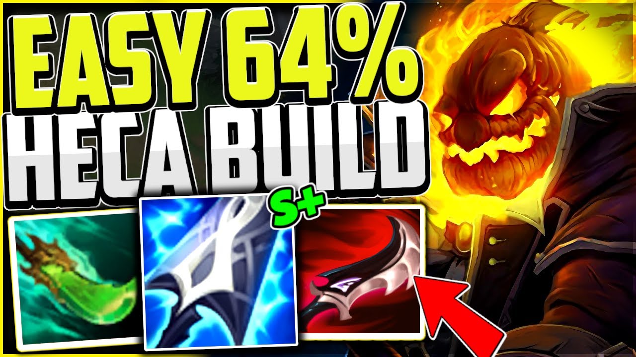 EASY 64% WR HECARIM BUILD KILLS EVERYTHING! (WHILE INVISIBLE) - League ...