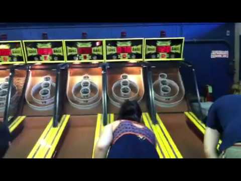 Ski Ball Arcade Salem Massachusetts Arcade - YouTube