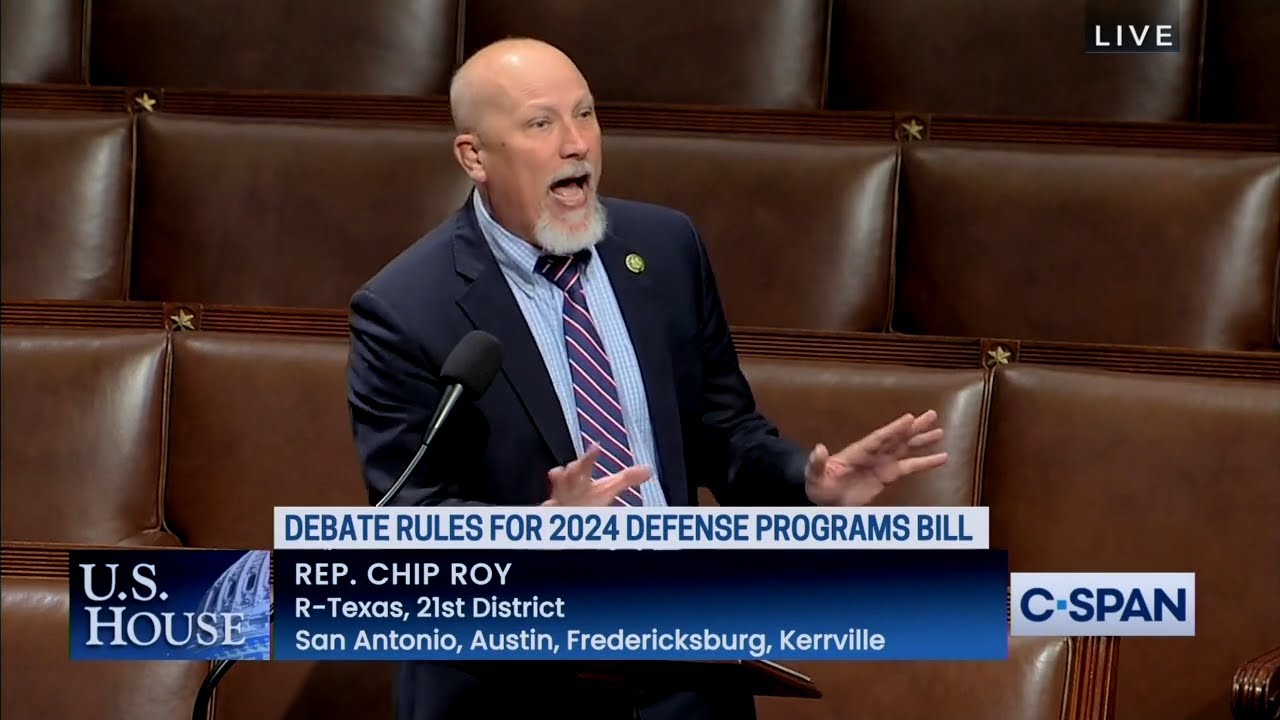 Chip Roy RIPS APART Dems for Weakening Military With Woke Policies ...