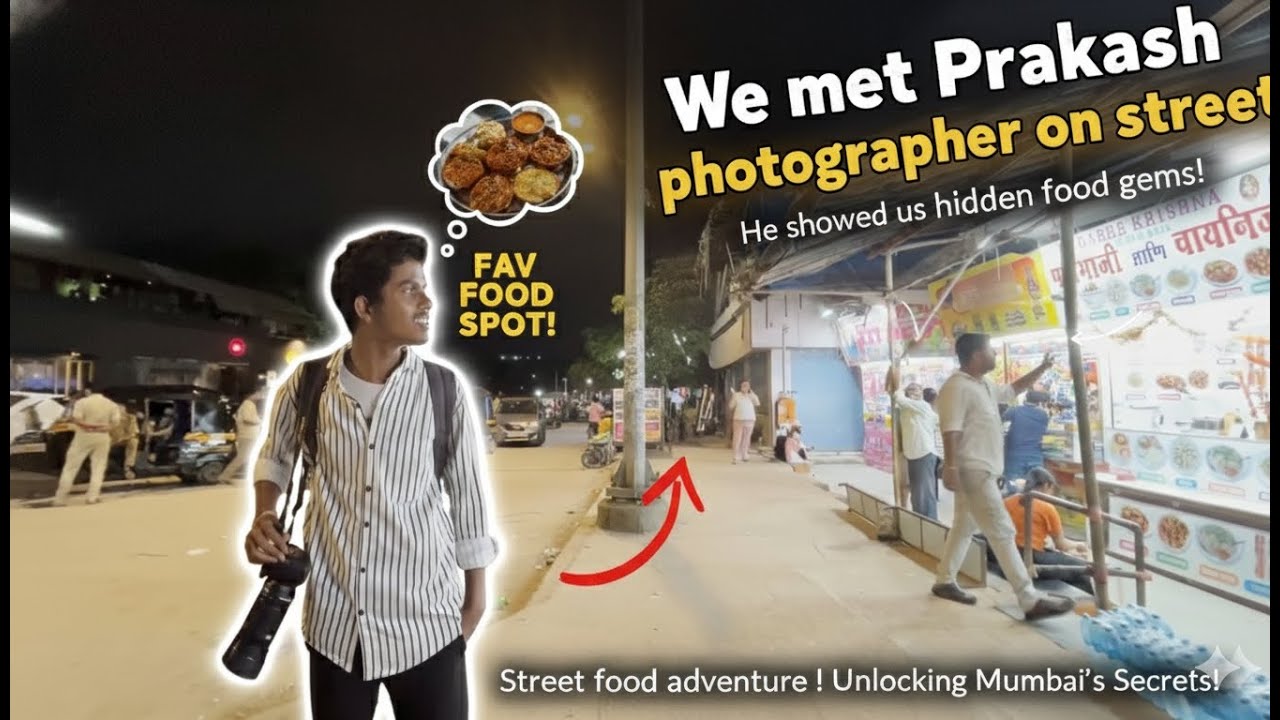 Met Random Photographer on Mumbai Streets | He Helped us to Explore ...