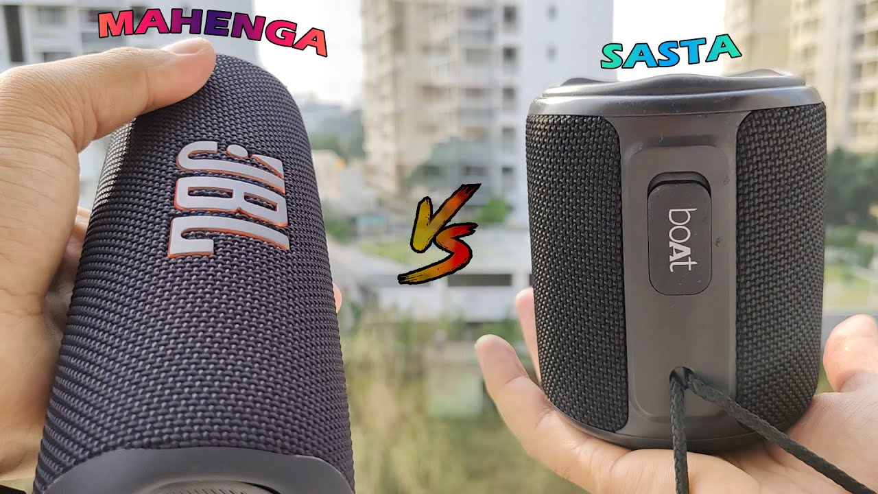 I tried these 1000 and 10000 Portable Speakers | JBL vs BOAT |Him ...