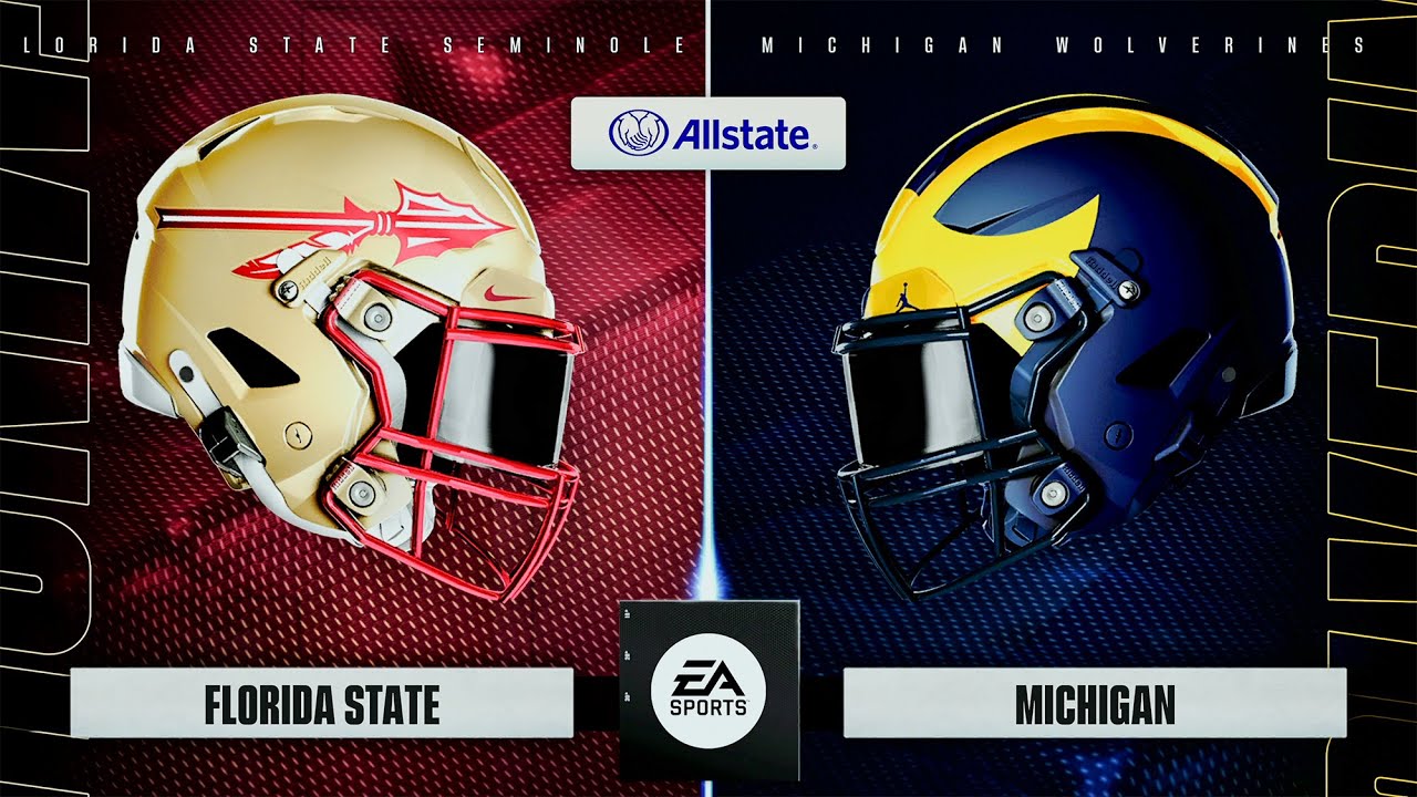 Florida State vs Michigan | College Football 25 | Full Game Simulation ...