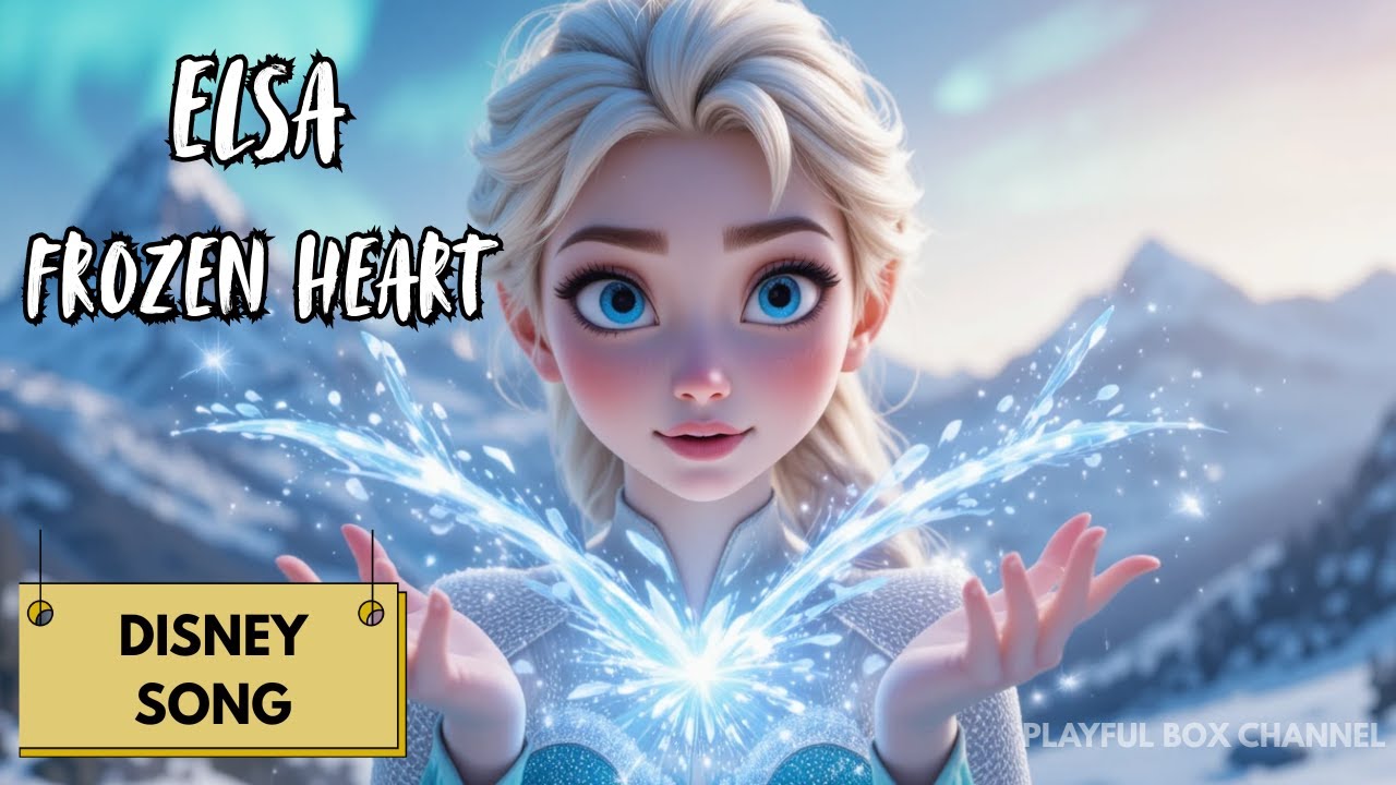 Elsa Frozen Heart Disney Inspired Song for Kids Magical Day #elsa # ...