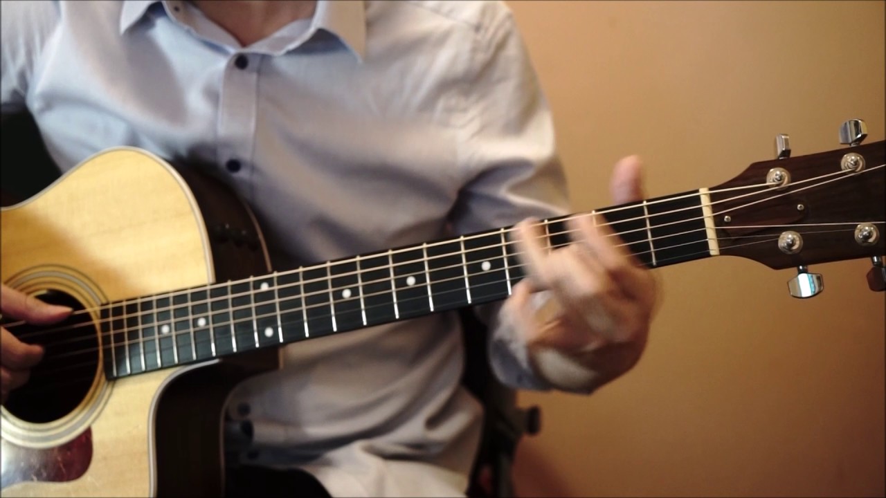 Lasse Lindh - Hush - 孤獨又燦爛的神 鬼怪 - Chord & melody Acoustic Guitar - YouTube