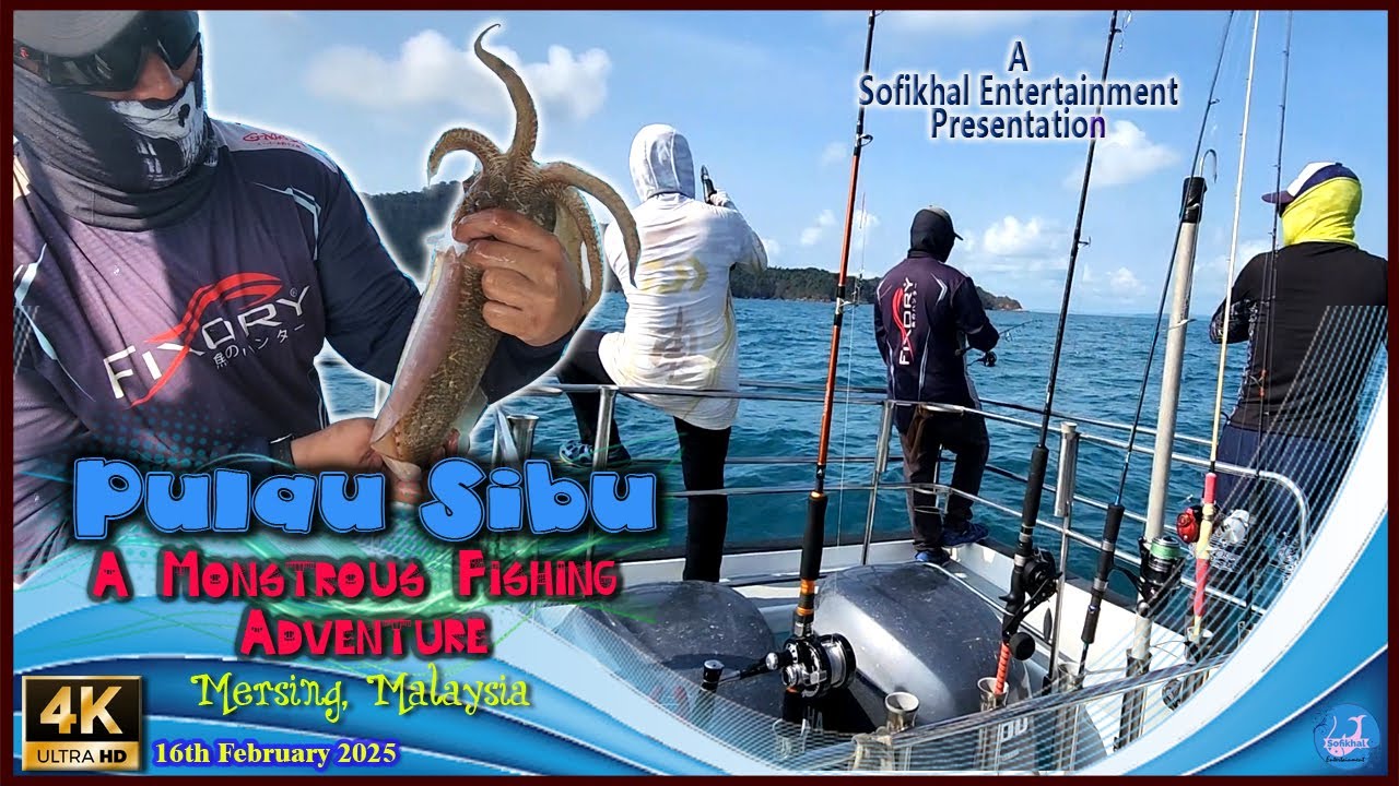 Pulau Sibu: A Monstrous Fishing Adventure | #fishing in #Malaysia |03 ...