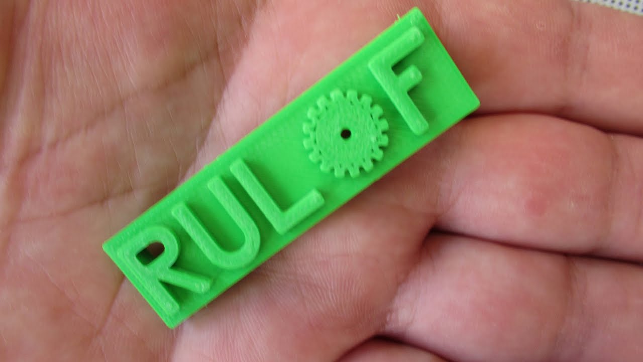 Tributo a Rulof fai da te diy, 3d printed - YouTube