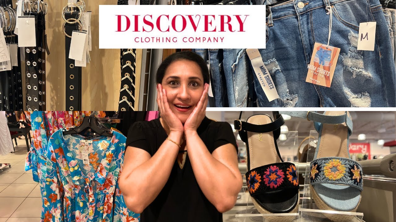 DISCOVERY CLOTHING COMPANY SHOPPING | FASHION CLOTHES SUMMER 2024 ...