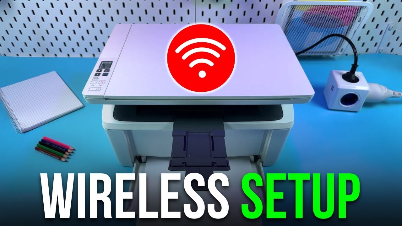 How to Wirelessly Set Up Your HP Laser Jet Pro MFP M28w Printer - Step ...