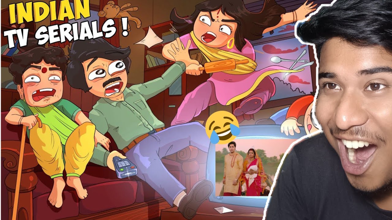 HardToonz Indian Tv Serials|| funny animation🤣 - YouTube