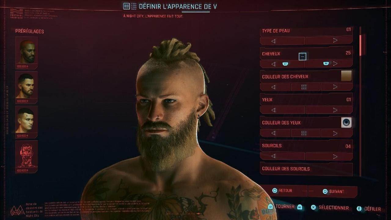 How to make V look a like Ragnar Lothbrok CYBERPUNK 2077 - YouTube