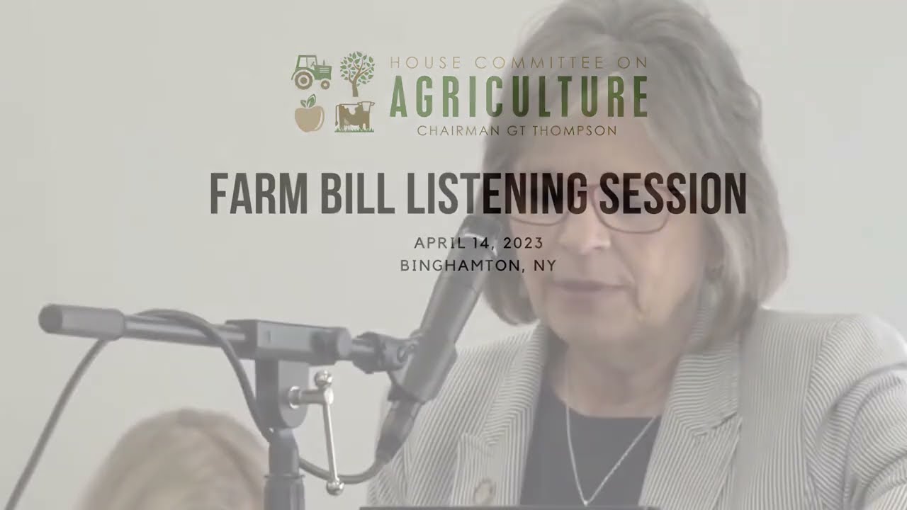 Farm Bill Listening Session held by House Committee on Agriculture ...