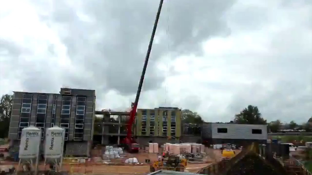Timelapse video of the construction of the new police HQ in Exeter ...