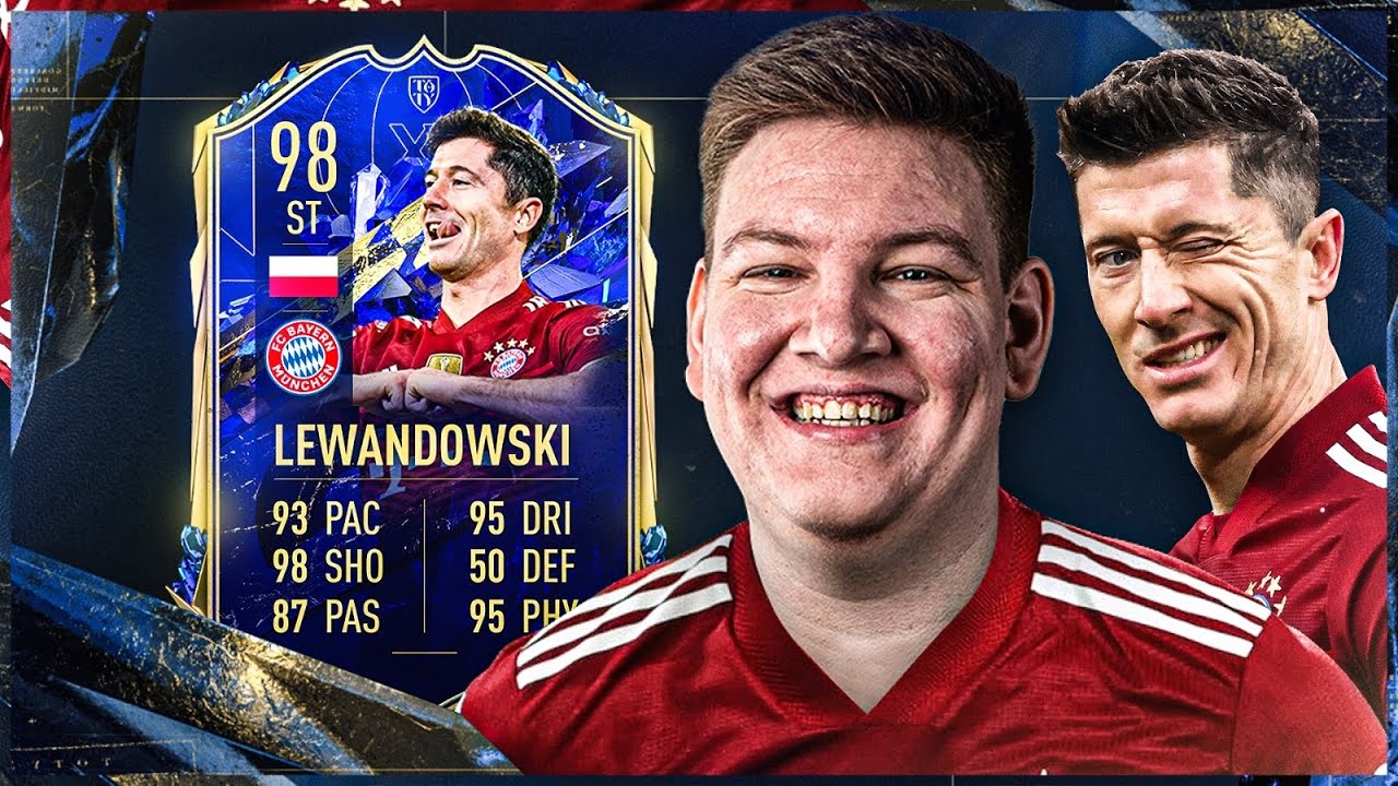 Ist er seine Coins wert? Lewandowski TOTY im Test! FIFA 22 - YouTube
