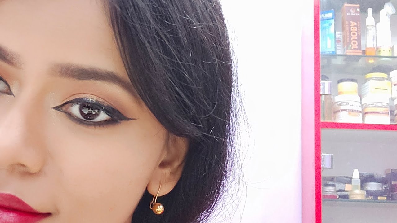 very easy eye make up tutorial for evening party or marriage ceremony ...