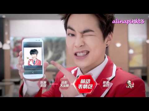 [ENG SUB] 150107 EXO x KFC App CF
