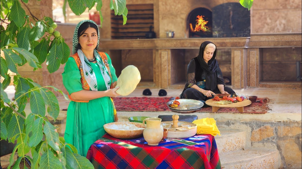 A Taste of Turkish Cuisine: Cooking a simple Village Lunch with Fresh ...
